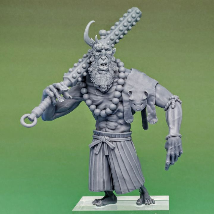 3D Printable Ogre Demon Giant - Kyokotsu, Oni Behemoth (Pre-supported ...