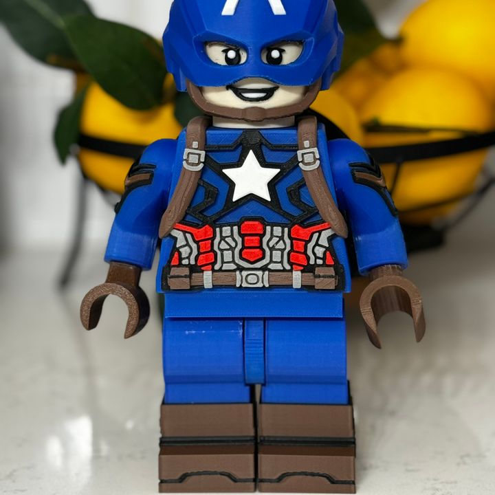 3D Printable Freedom Fighter Brick by Walter's World 3D