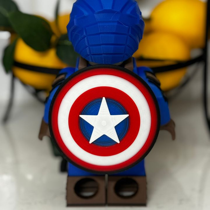 3D Printable Freedom Fighter Brick by Walter's World 3D