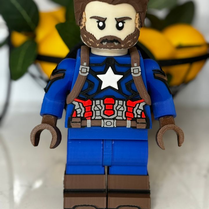 3D Printable Freedom Fighter Brick by Walter's World 3D