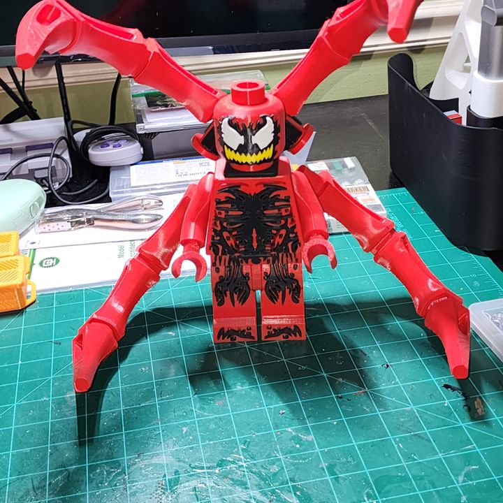 3D Print of Psycho Spawn Brick by jrherald420