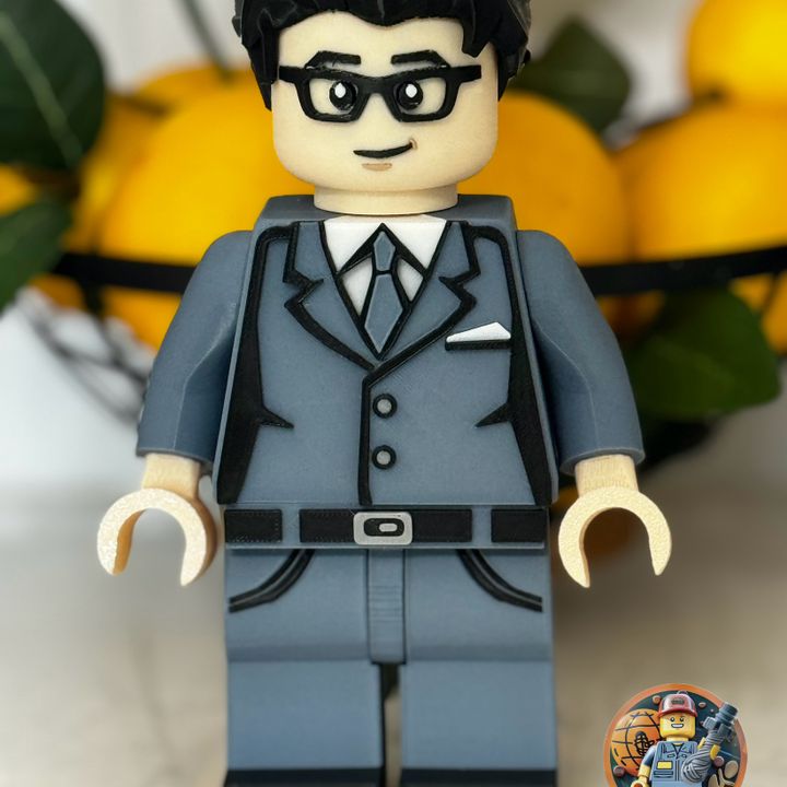 3D Printable Everyday Hero Brick by Walter's World 3D