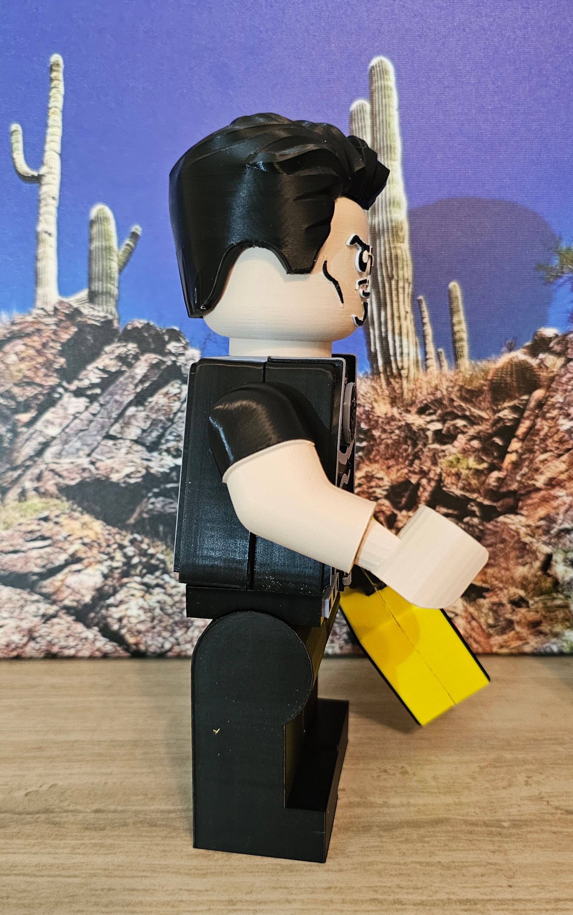 3D Printable Inventor Extraordinaire Brick by Walter's World 3D