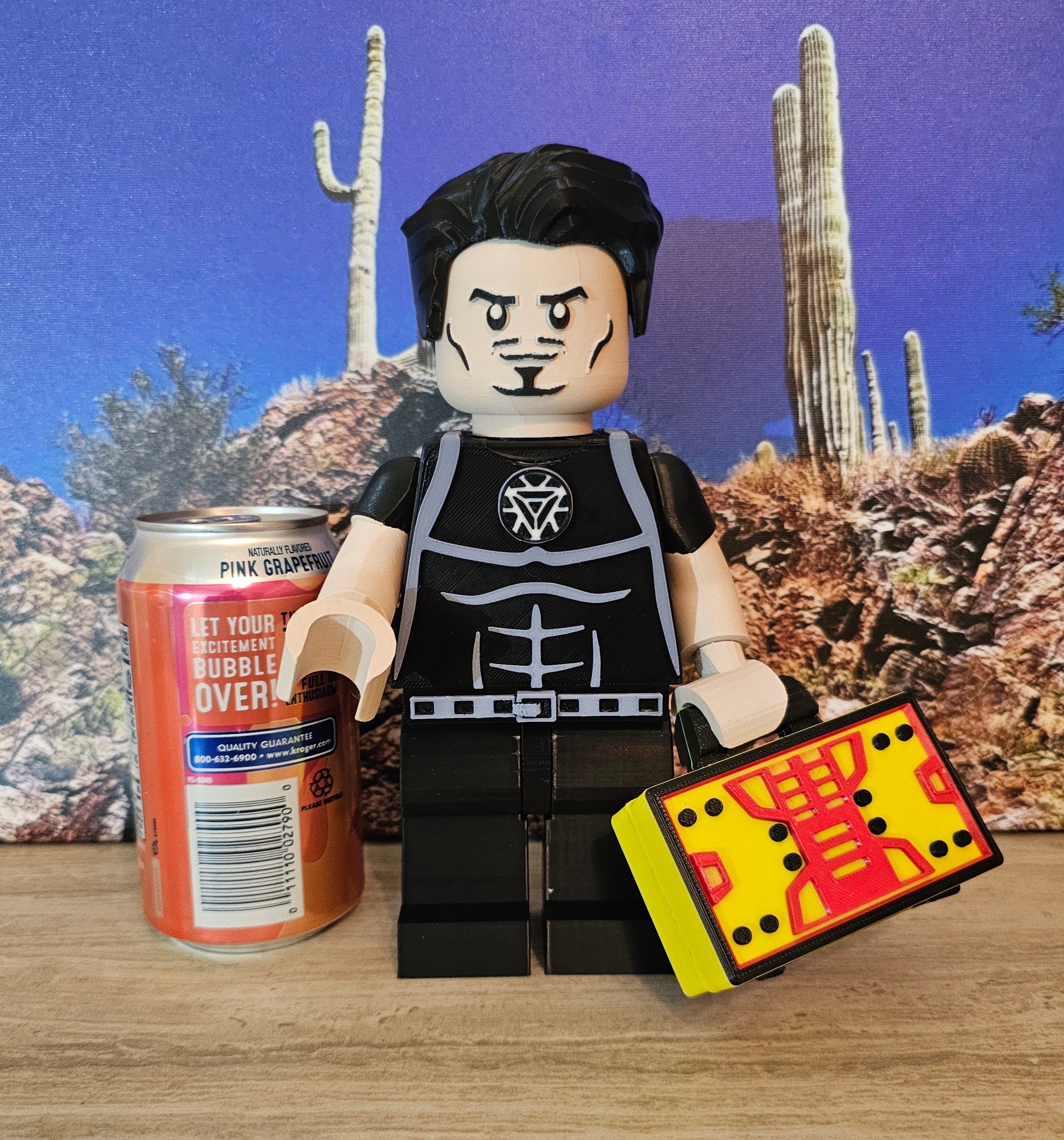 3D Printable Inventor Extraordinaire Brick by Walter's World 3D