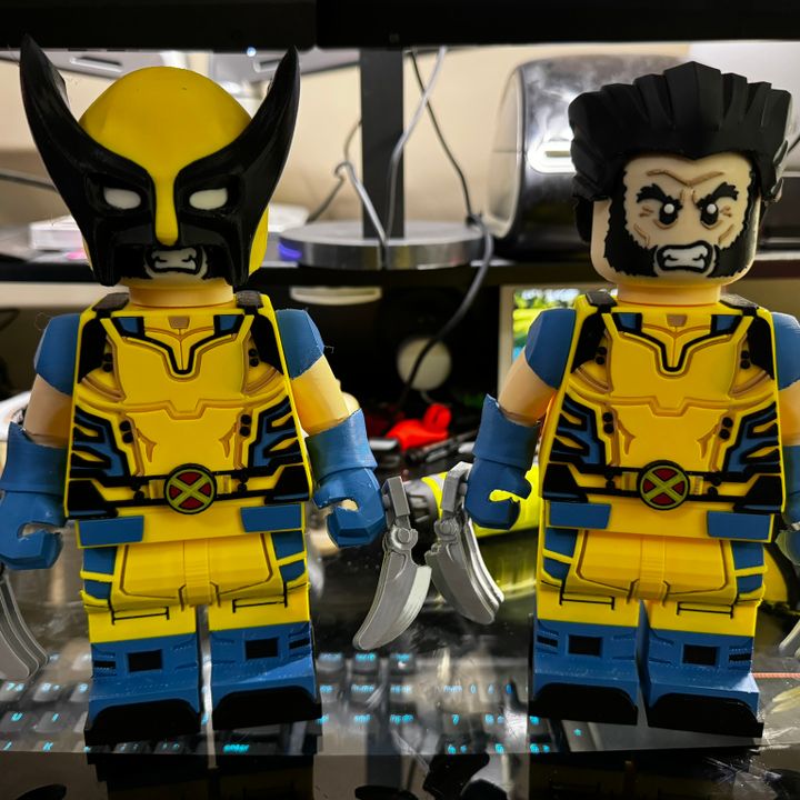 3D Printable Feral Hero Brick by Walter's World 3D