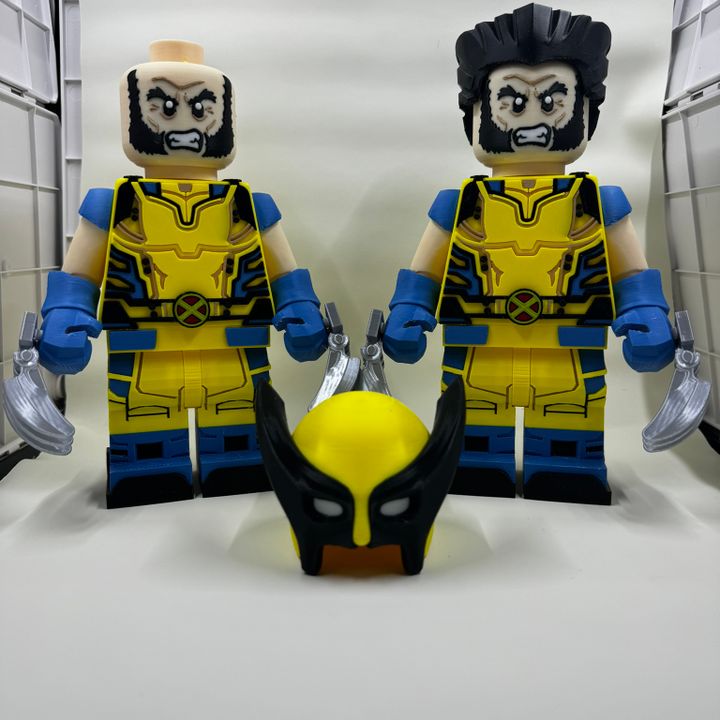 3D Printable Feral Hero Brick by Walter's World 3D