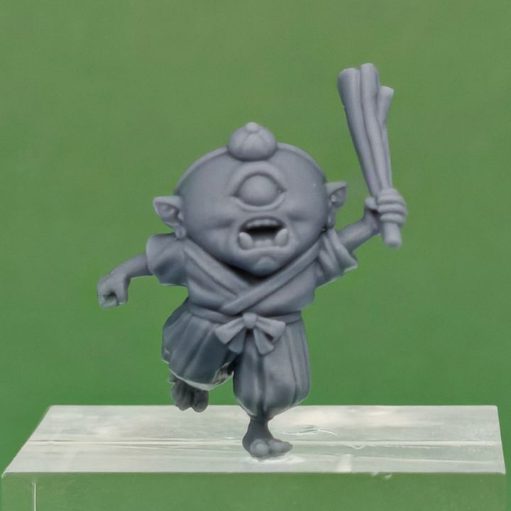 3D Printable Goblin Kids - Futaba & Kozue, Oni Children (Pre-supported ...