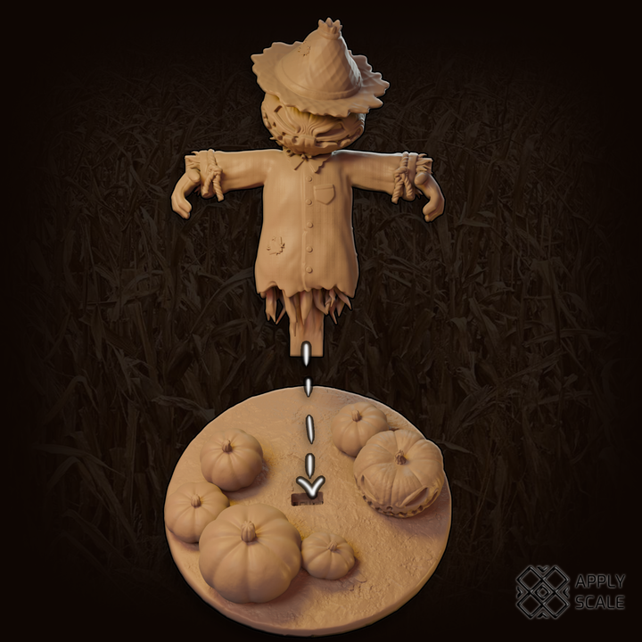 3D Printable Scarecrow objective marker by Apply Scale