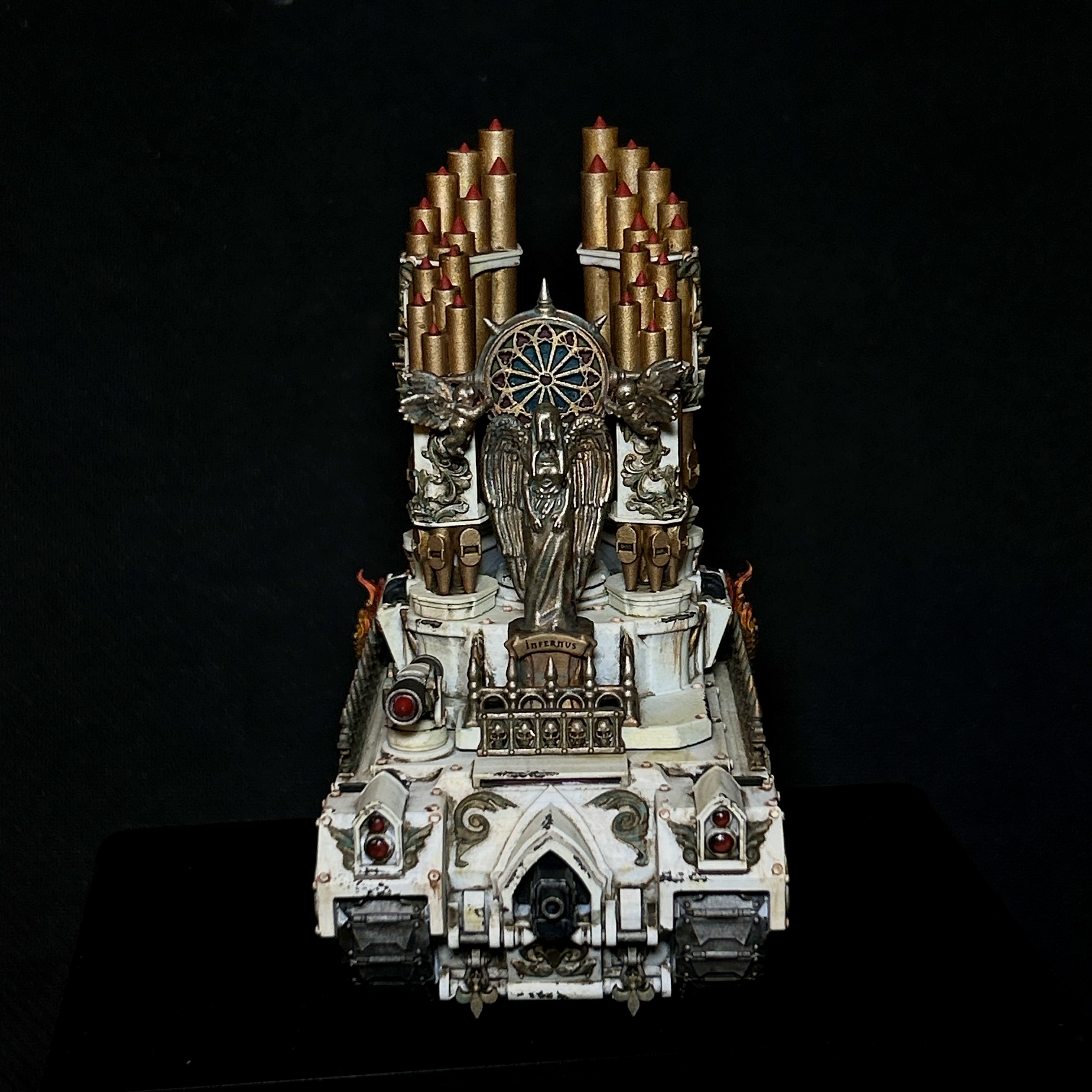 3D Printable Hellfire Purifier Battle Tank Sisters Artillery Cyber ...