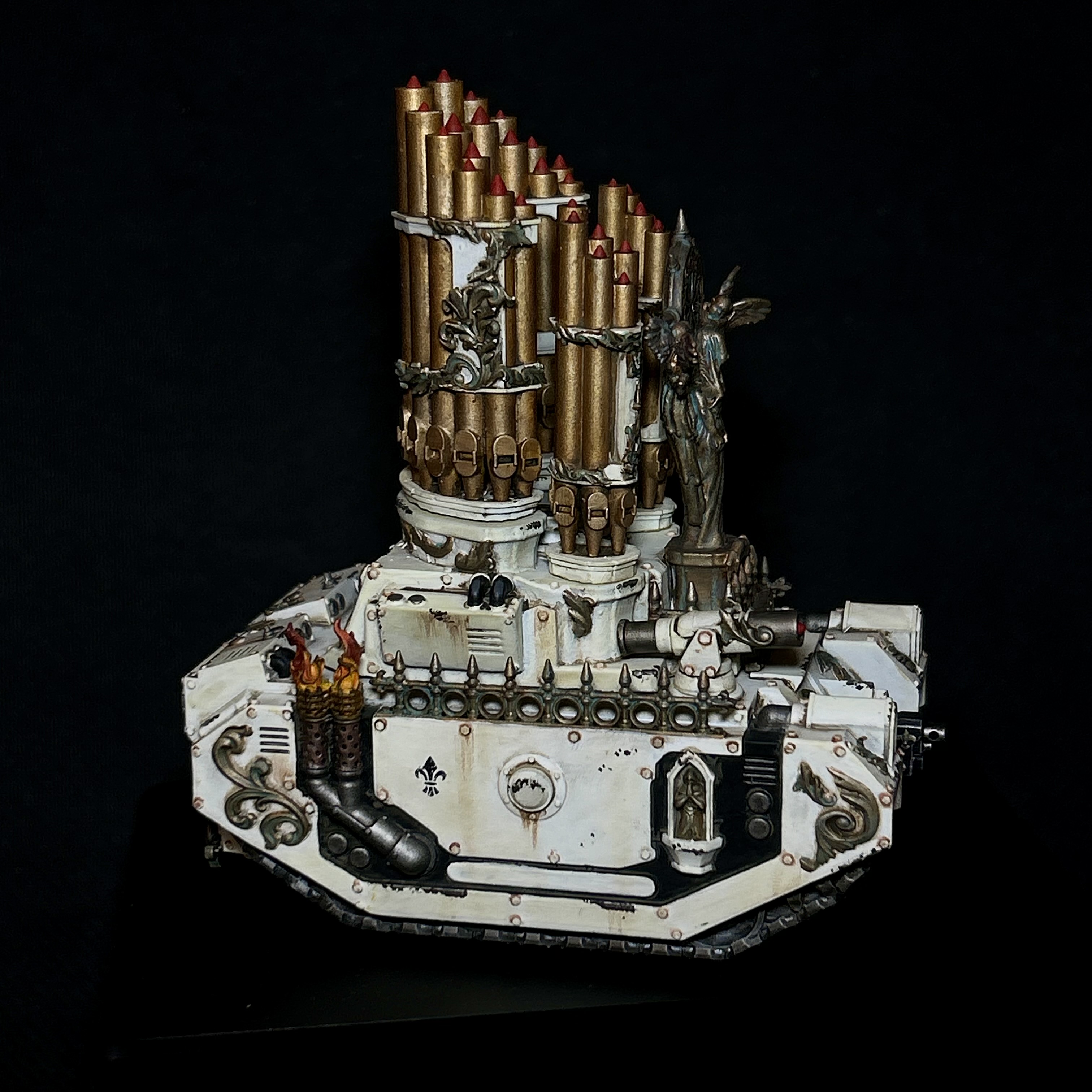 3D Printable Hellfire Purifier Battle Tank Sisters Artillery Cyber ...