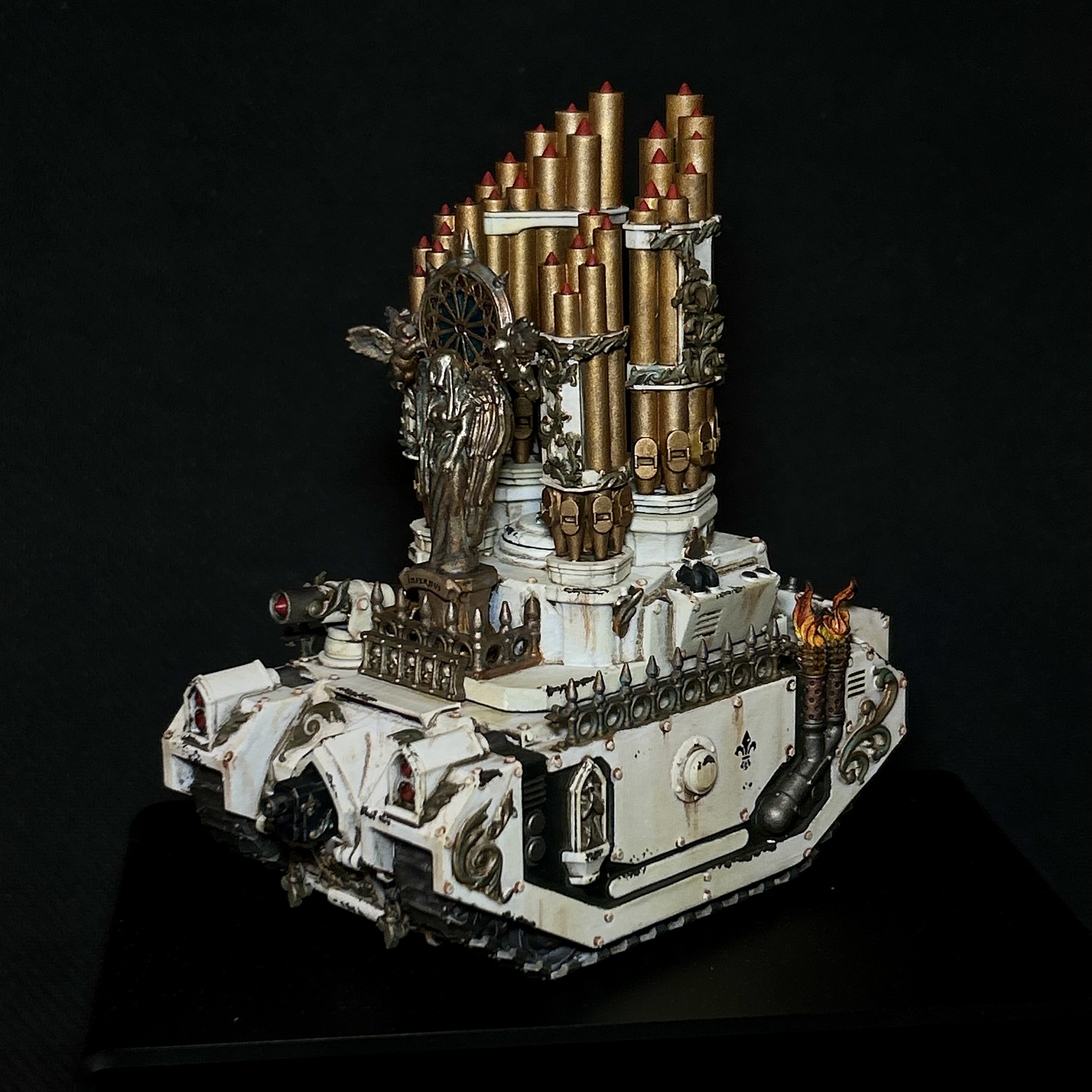 3D Printable Hellfire Purifier Battle Tank Sisters Artillery Cyber ...