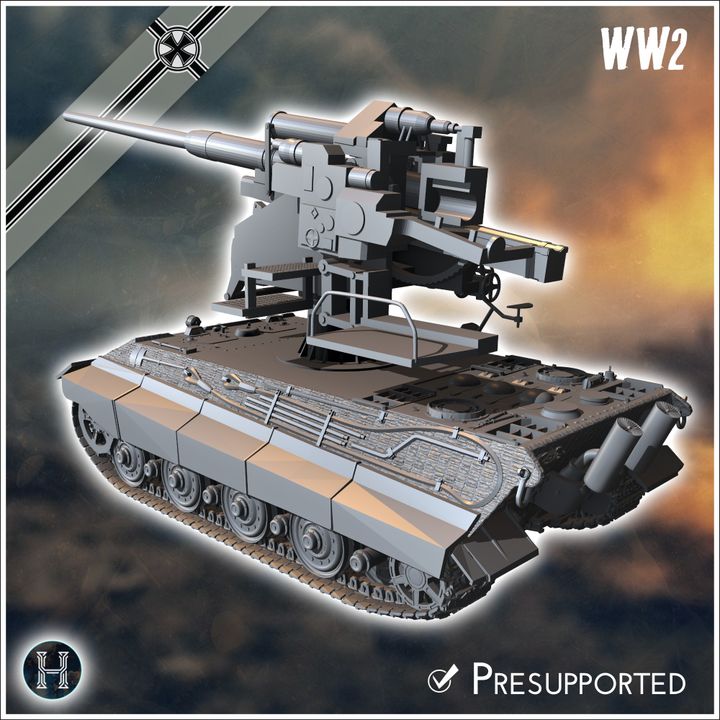 Descargar E-75 128mm Flak 40 Entwicklung - Germany Eastern Western ...