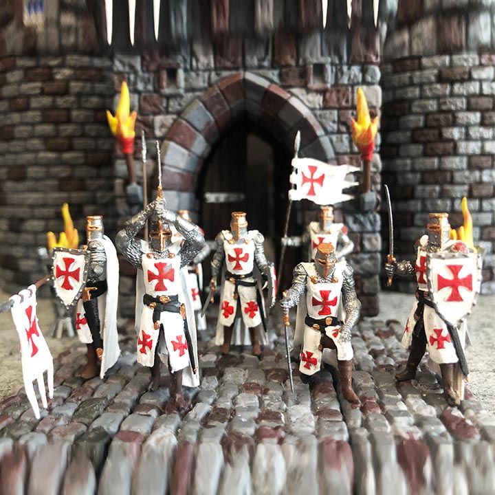 3D Printable CRUSADERS The Royal ALL IN ONE Whole Package by ARTMARKEVYCH