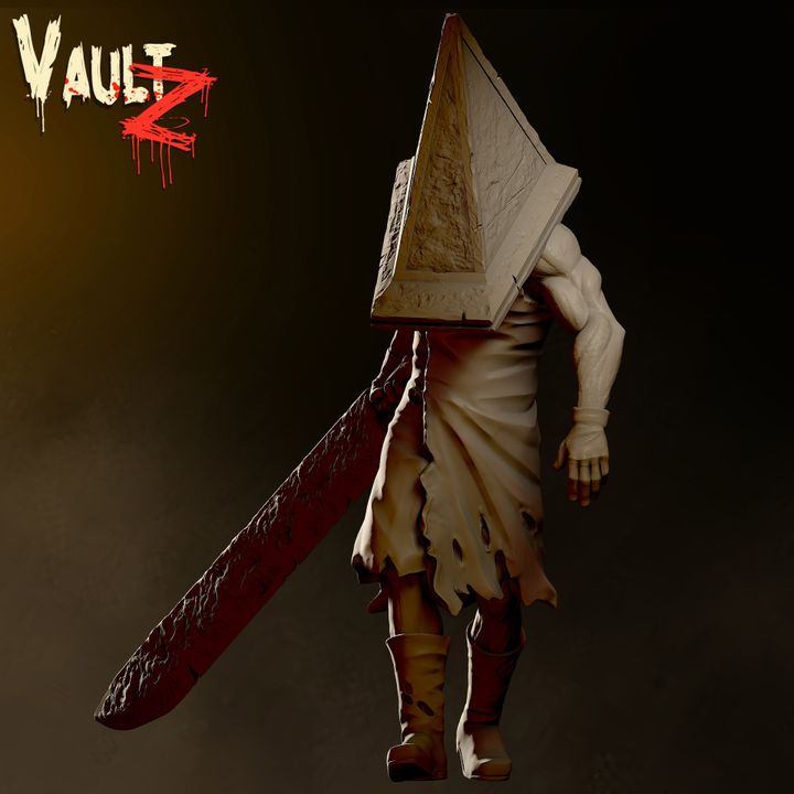 3D Printable Headsman by Vaultz Miniatures