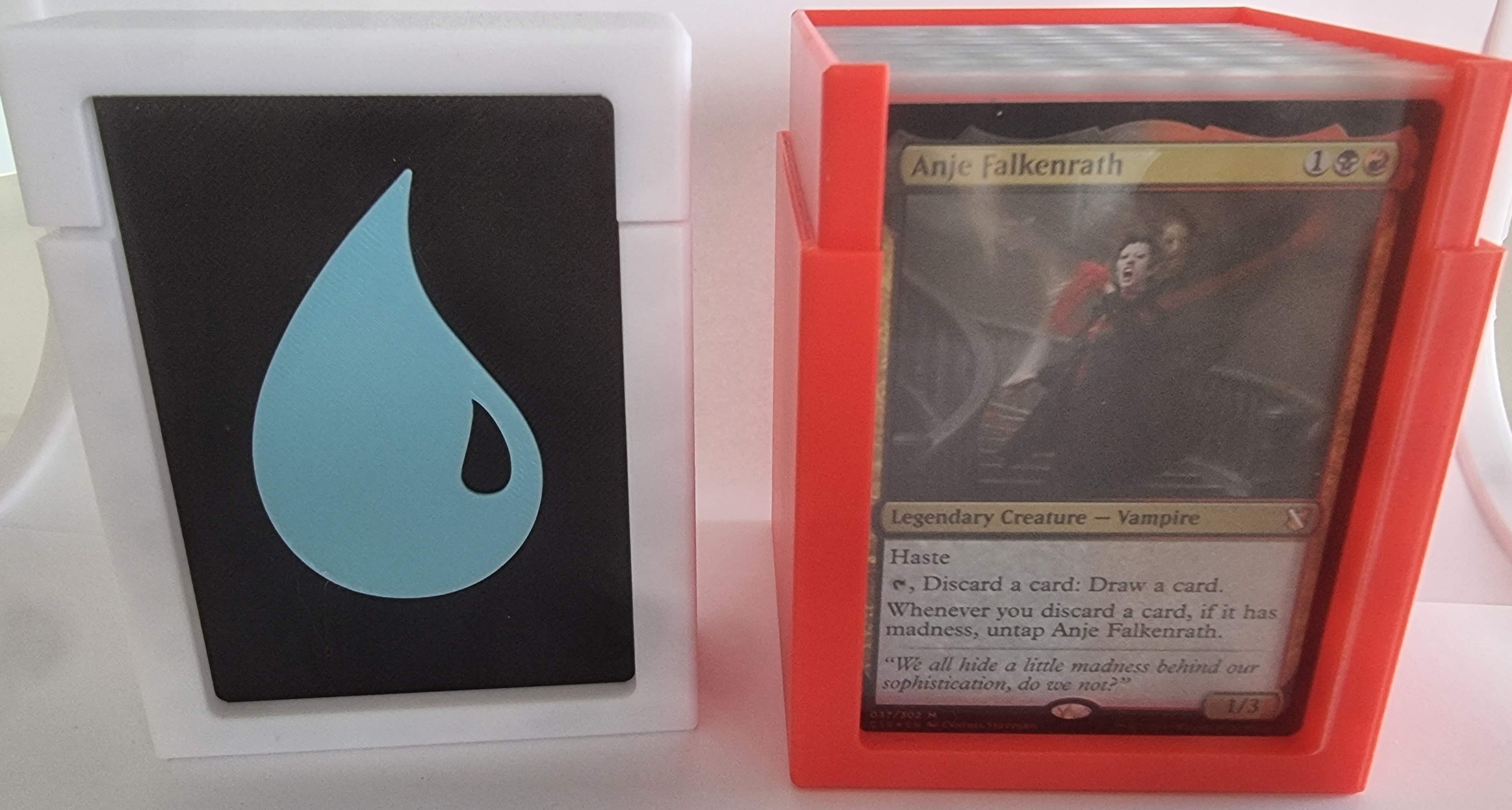 3D Printable Stackable Card storage - with Display options - for all ...