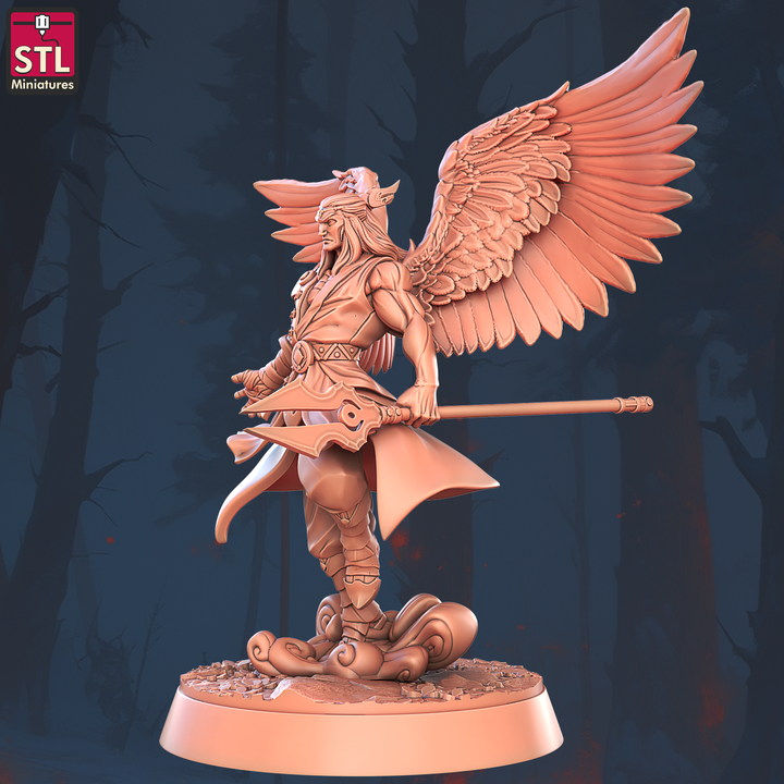 3D Printable Floating Islands Set by STL Miniatures