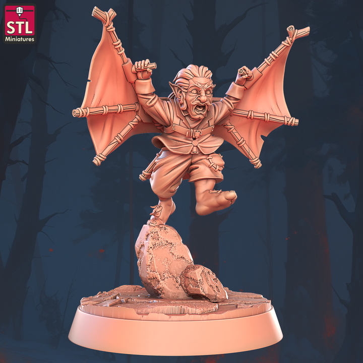 3D Printable Floating Islands Set by STL Miniatures