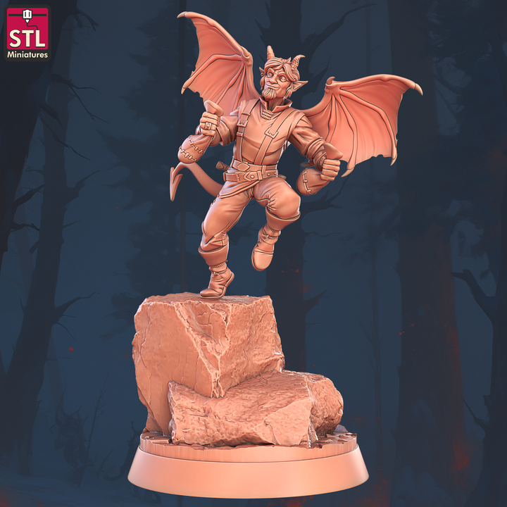 3D Printable Floating Islands Set by STL Miniatures