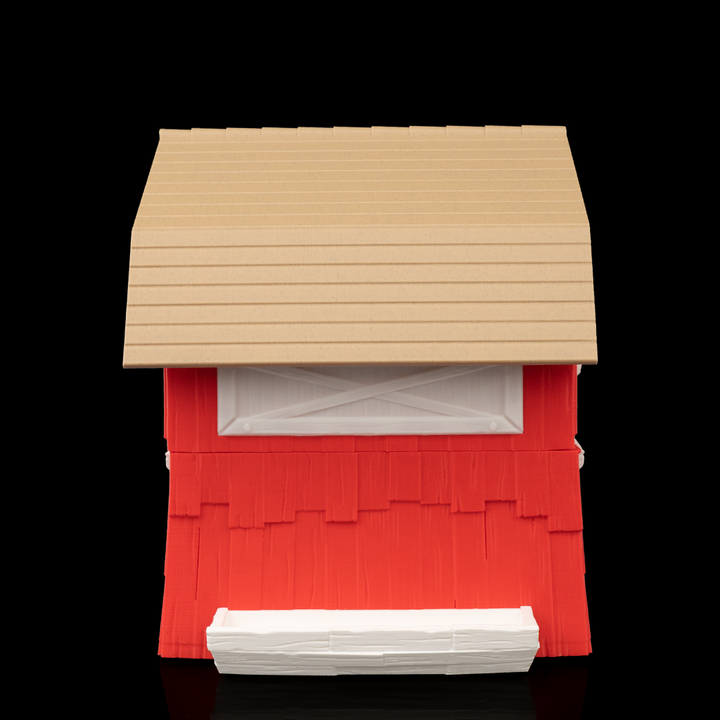 3D Printable Animal Barn Container by Stlflix
