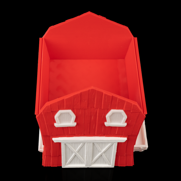 3D Printable Animal Barn Container by Stlflix