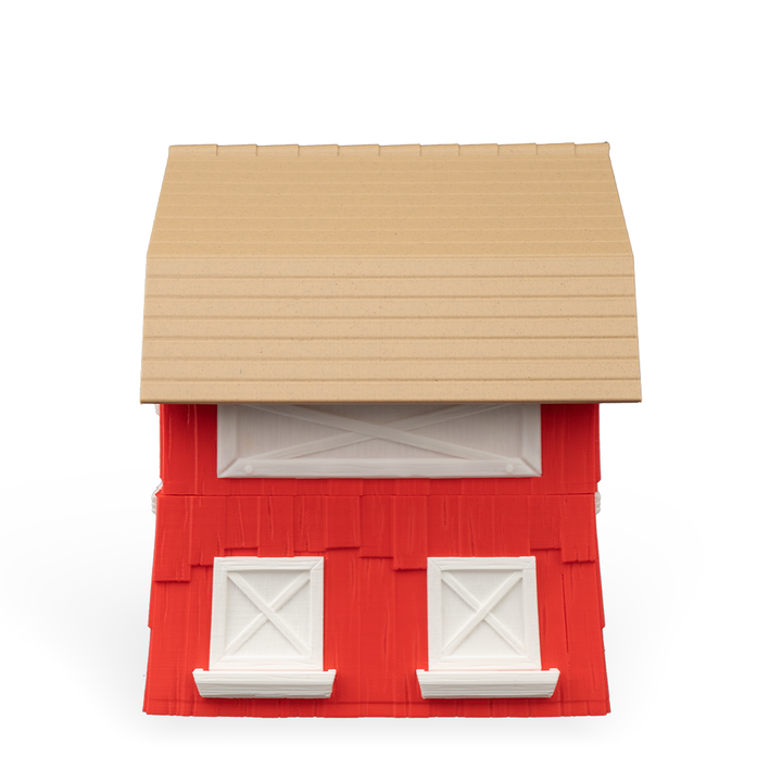 3D Printable Animal Barn Container by Stlflix