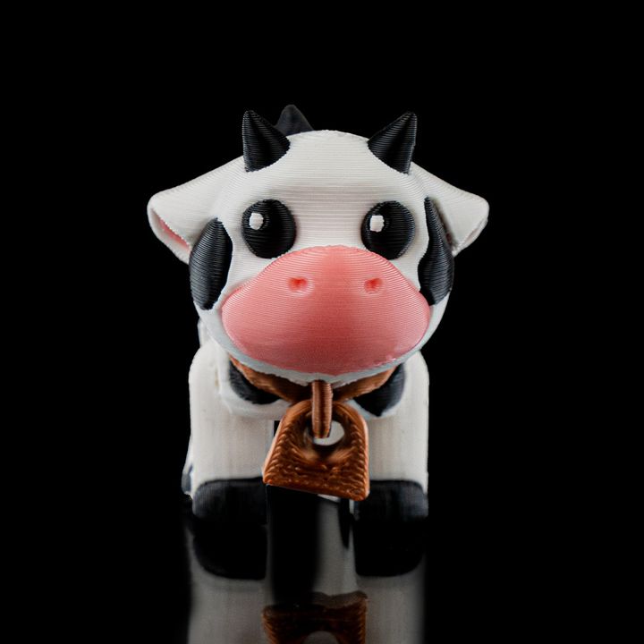 3D Printable Daisy, The Cow by Stlflix