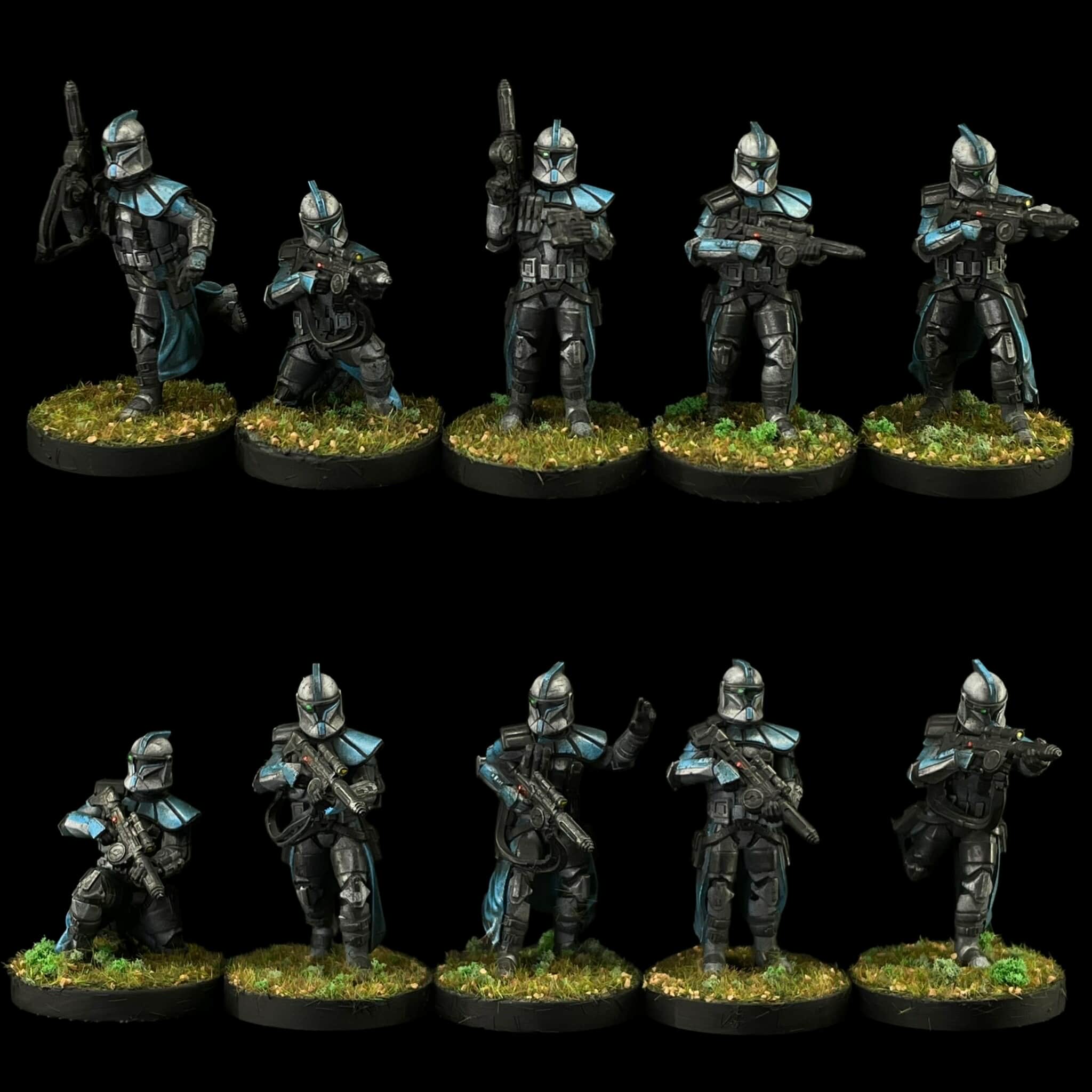 3D Printable Alpha Recon Commando Squad by Dark Fire Designs