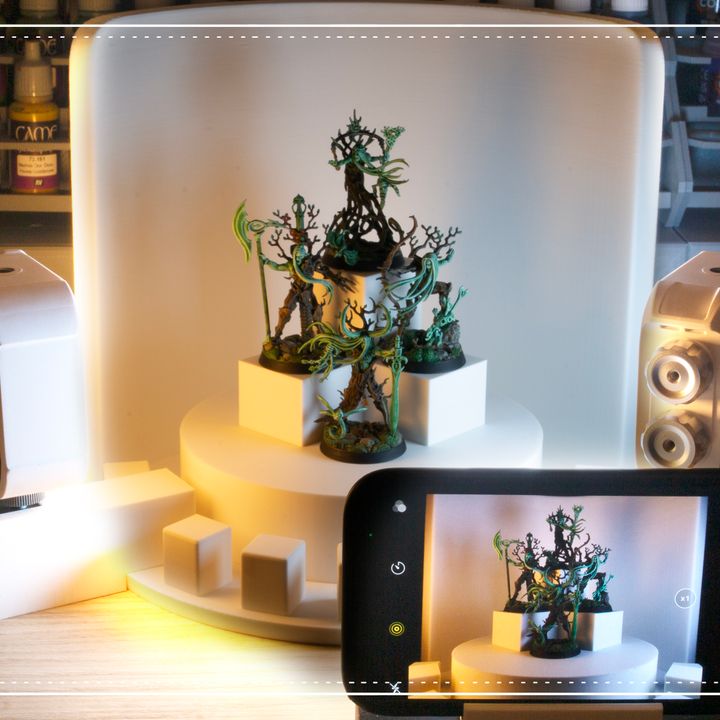 3D Printable MiniPhoto STUDIO - STL Files by Crab Miniatures