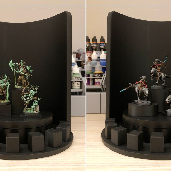 3D Printable MiniPhoto STUDIO - STL Files by Crab Miniatures