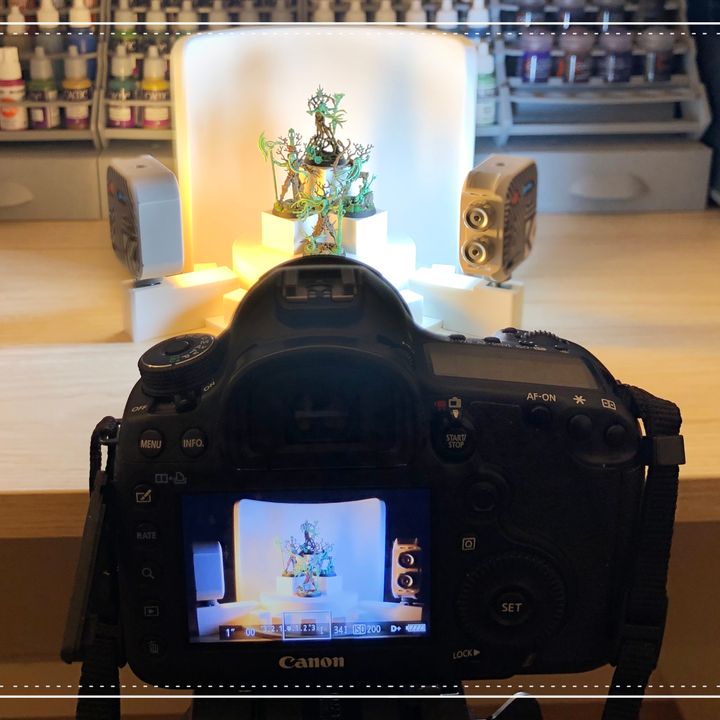 3D Printable MiniPhoto STUDIO - STL Files by Crab Miniatures