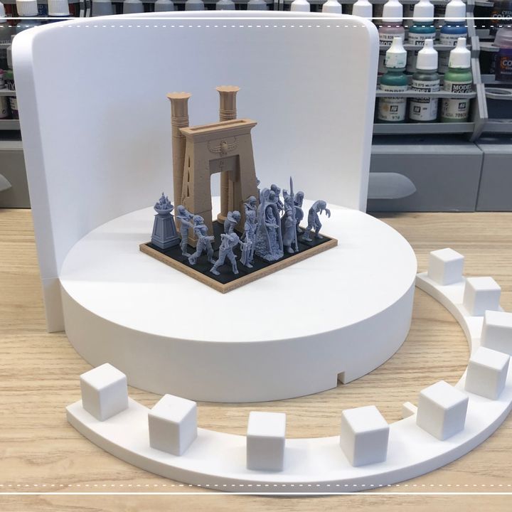 3D Printable MiniPhoto STUDIO - STL Files by Crab Miniatures