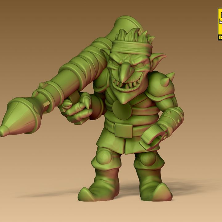 3D Printable Champ by BADTUSK GAME
