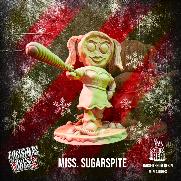 3D Printable The Gingerbread Squad - Tabletop miniatures (Pre-Supported ...