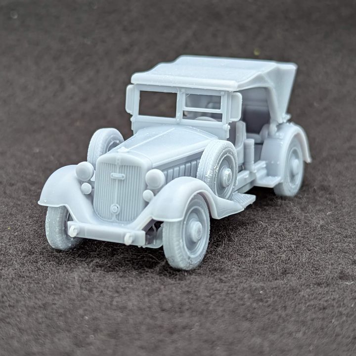 3D Printable Horch 830 R Kübelwagen (Germany, WW2) by Wargame3d