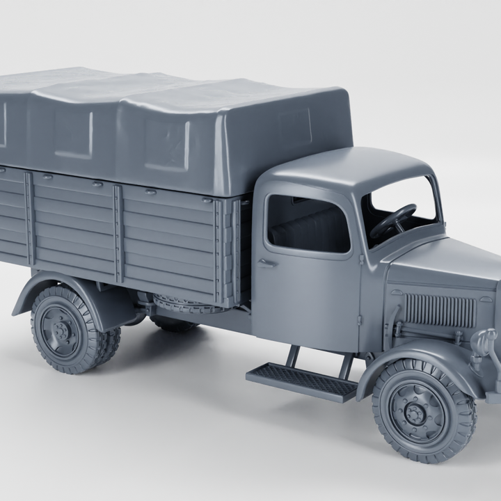 3D Printable Mercedes-Benz L3000 (4x2) Medium truck (Germany, WW2) by ...
