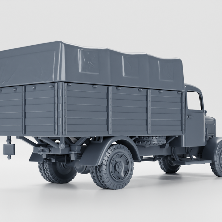 3D Printable Mercedes-Benz L3000 (4x2) Medium truck (Germany, WW2) by ...