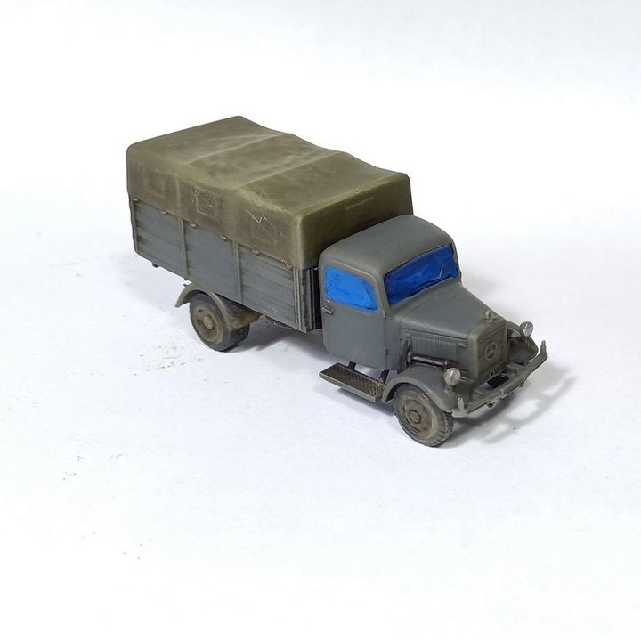 3D Printable Mercedes-Benz L3000 (4x2) Medium truck (Germany, WW2) by ...