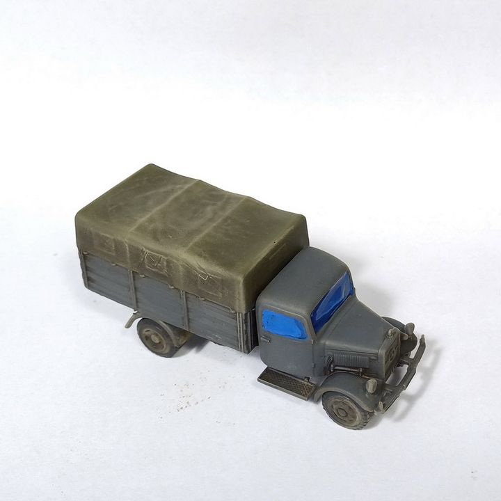3D Printable Mercedes-Benz L3000 (4x2) Medium truck (Germany, WW2) by ...