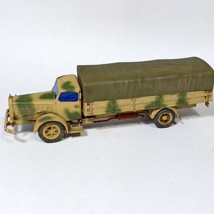 3D Printable Mercedes-Benz L6500 Heavy truck (Germany, WW2) by Wargame3d