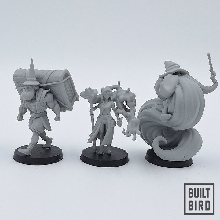 3D Printable Mage Hand wizard by Built Bird