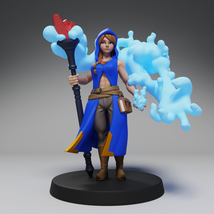 3D Printable Mage Hand wizard by Built Bird