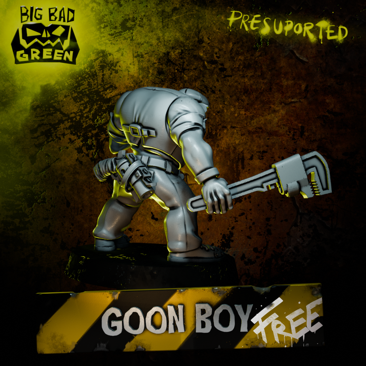 3D Printable GOON BOY by BIG BAD GREEN
