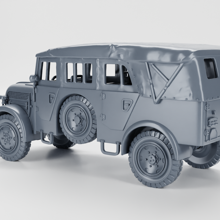 3D Printable Steyr 1500A (Typ 270) (open and closed) (German, WW2) by ...