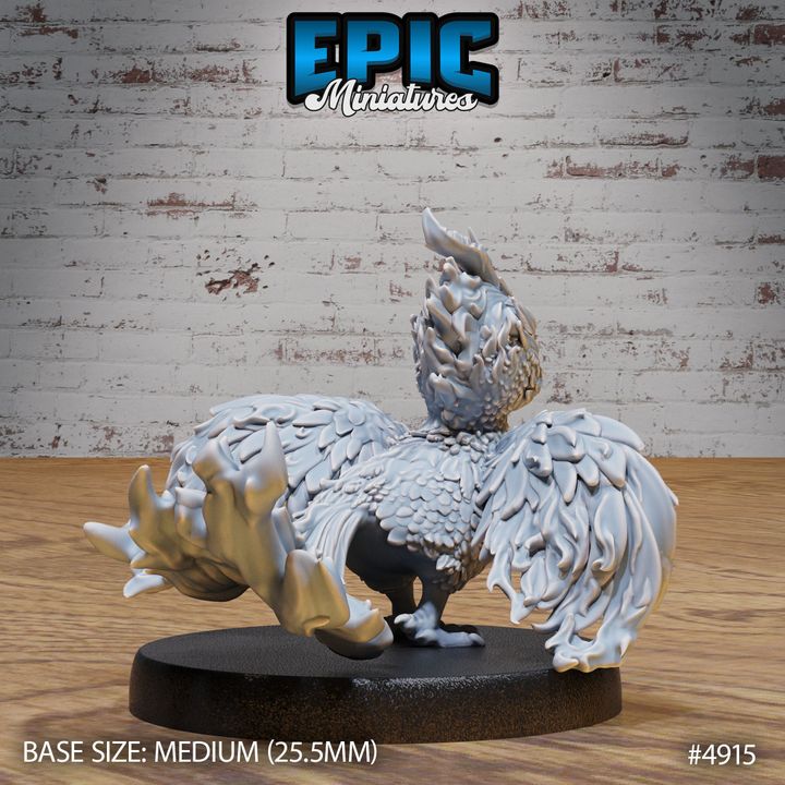 3D Printable Phoenix Hatchling / Ancient Ash Bird / Evil Born Again ...