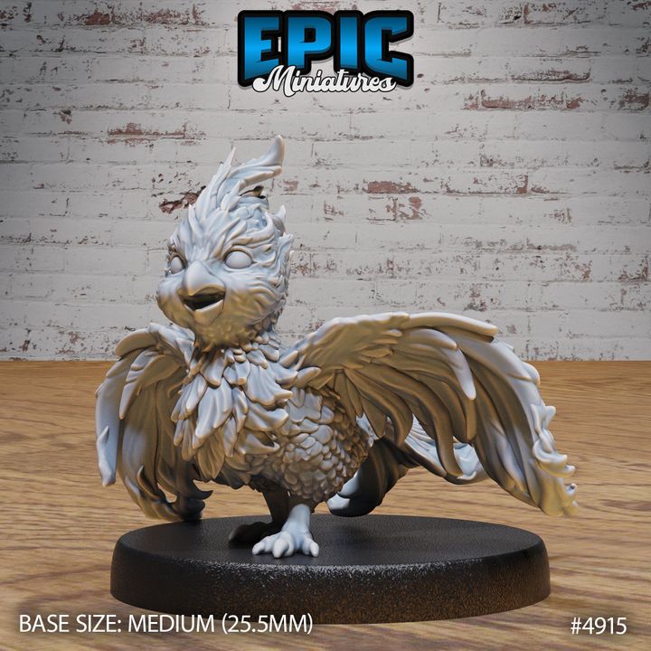 3D Printable Phoenix Hatchling Set / Ancient Ash Bird / Evil Born Again ...