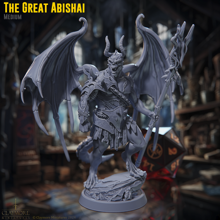 3D Printable The Great Abishai by Claymore Miniatures