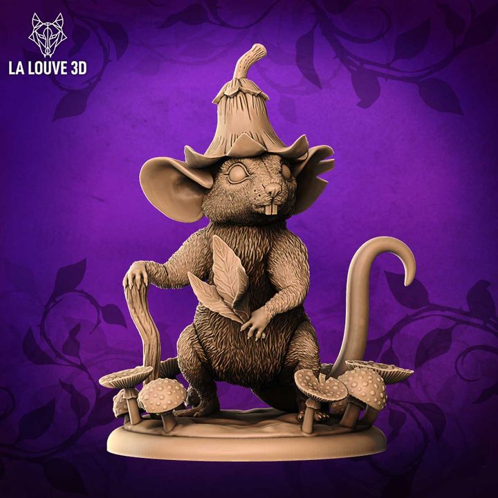 3D Printable November release: mice and toads by La Louve 3D
