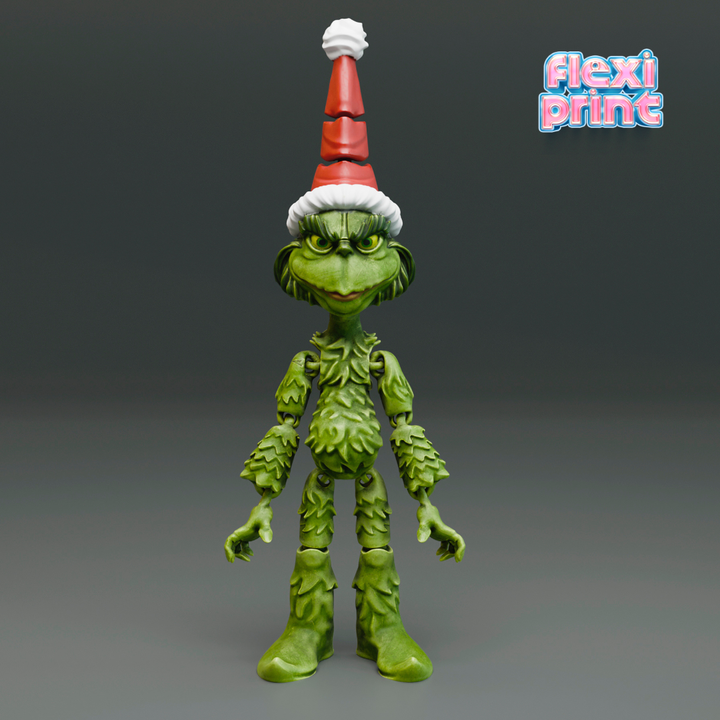3D Printable Grinch | Flexi Print by Flexi Print
