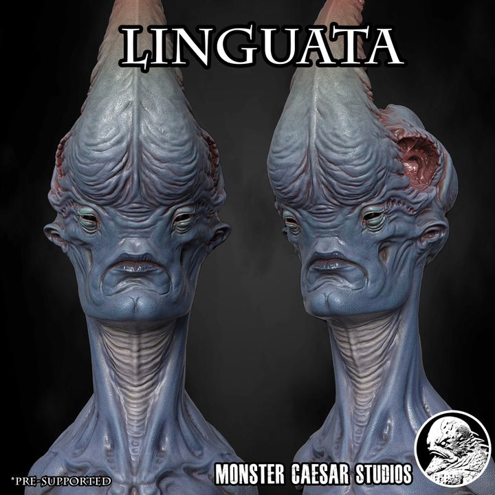 3D Printable Linguata by Monster Caesar Studios