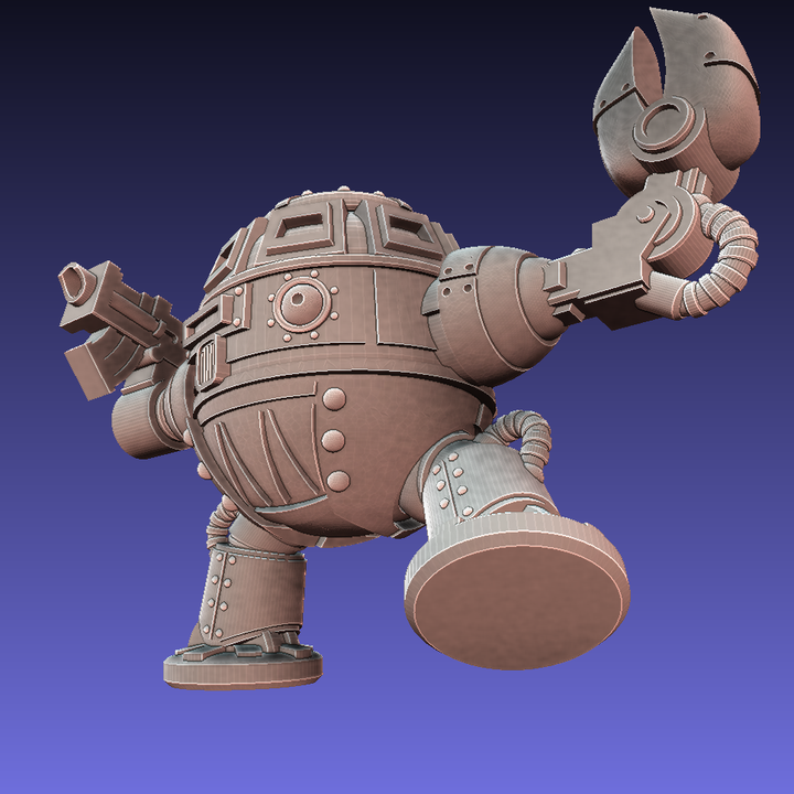 3D Printable $3.95 ORK DREAD 28mm by Miniature Martin